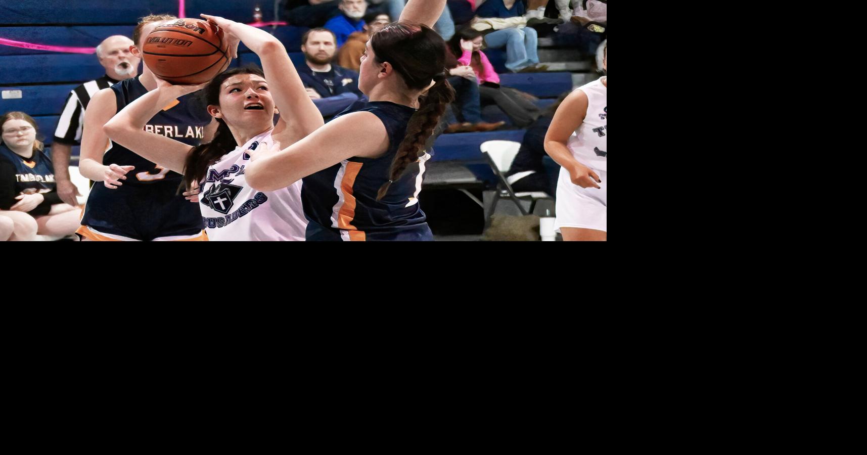 Temple girls basketball team defeats Timberlake Christian