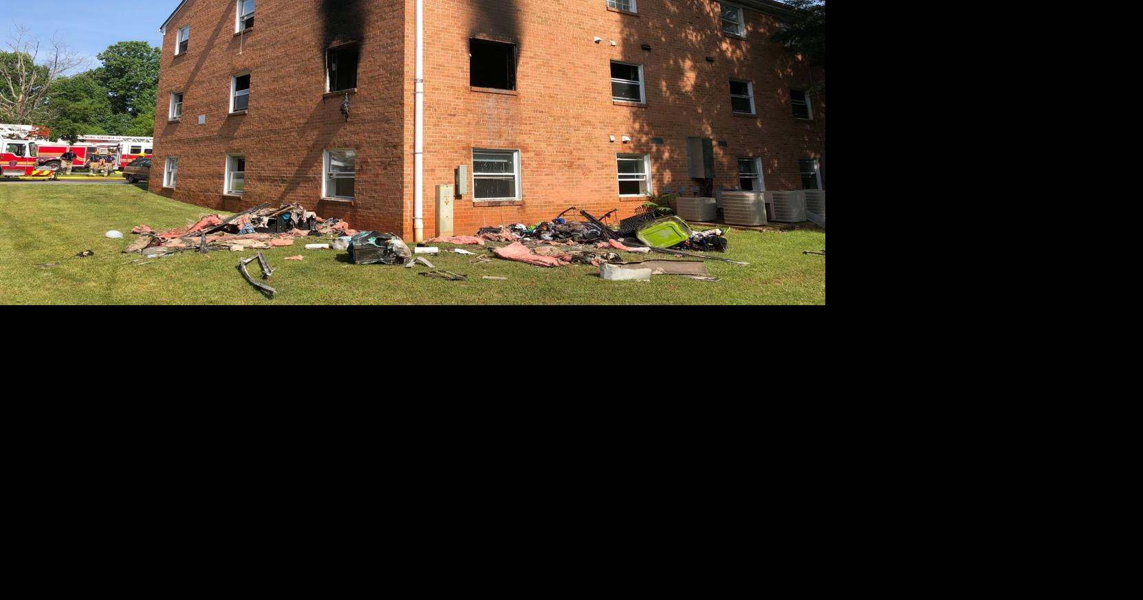 Two jump from third story window to escape fire