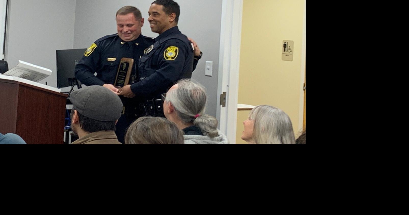 Amherst's Dante Robinson named 2023 officer of the year