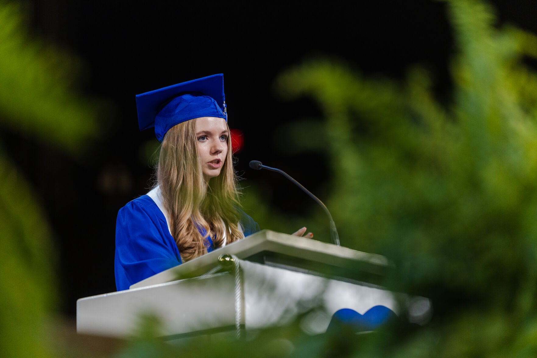 Principal Rule offers final message to E.C. Glass graduates