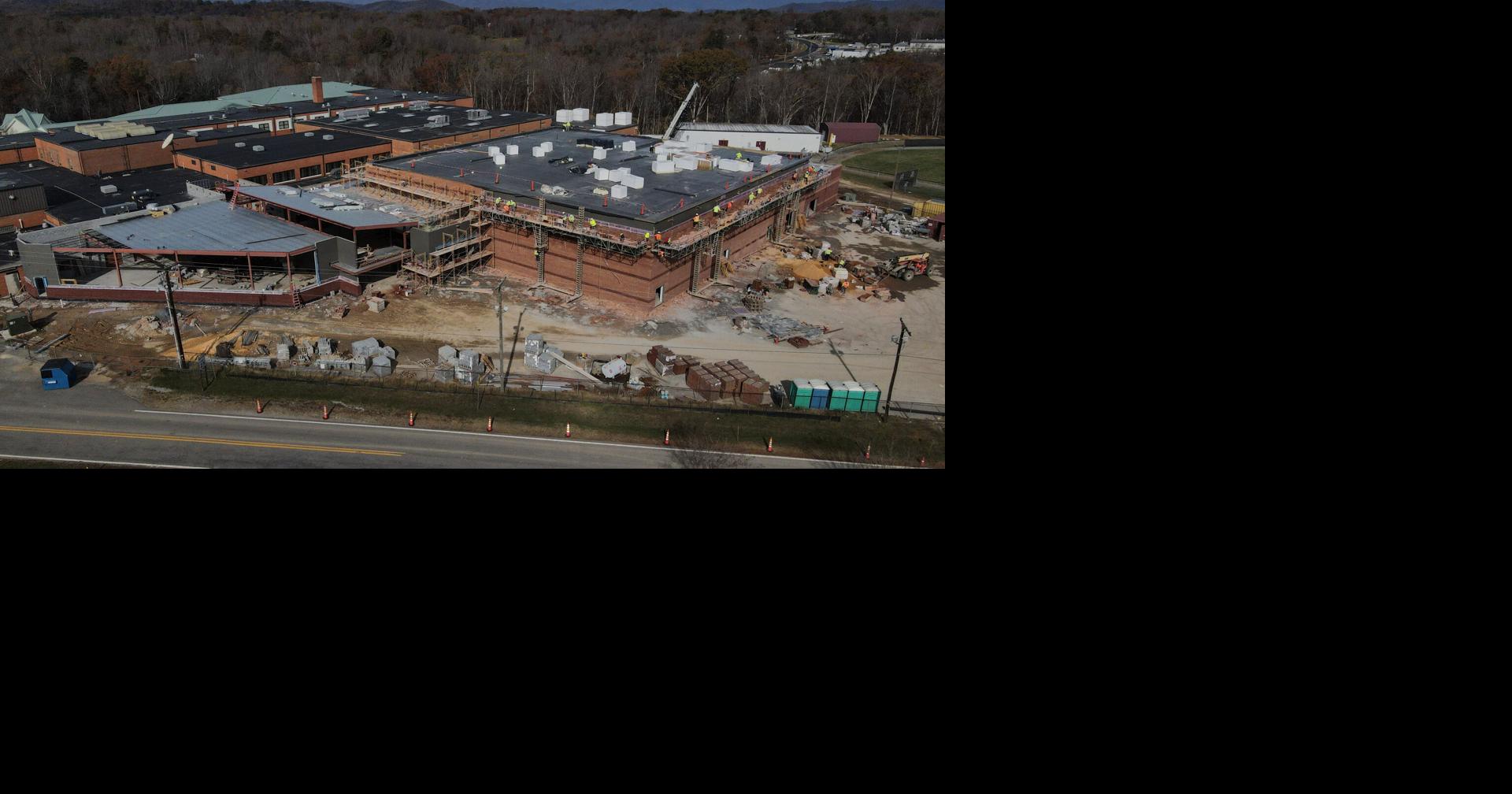 Amherst school expansion, renovation reaches one-year mark