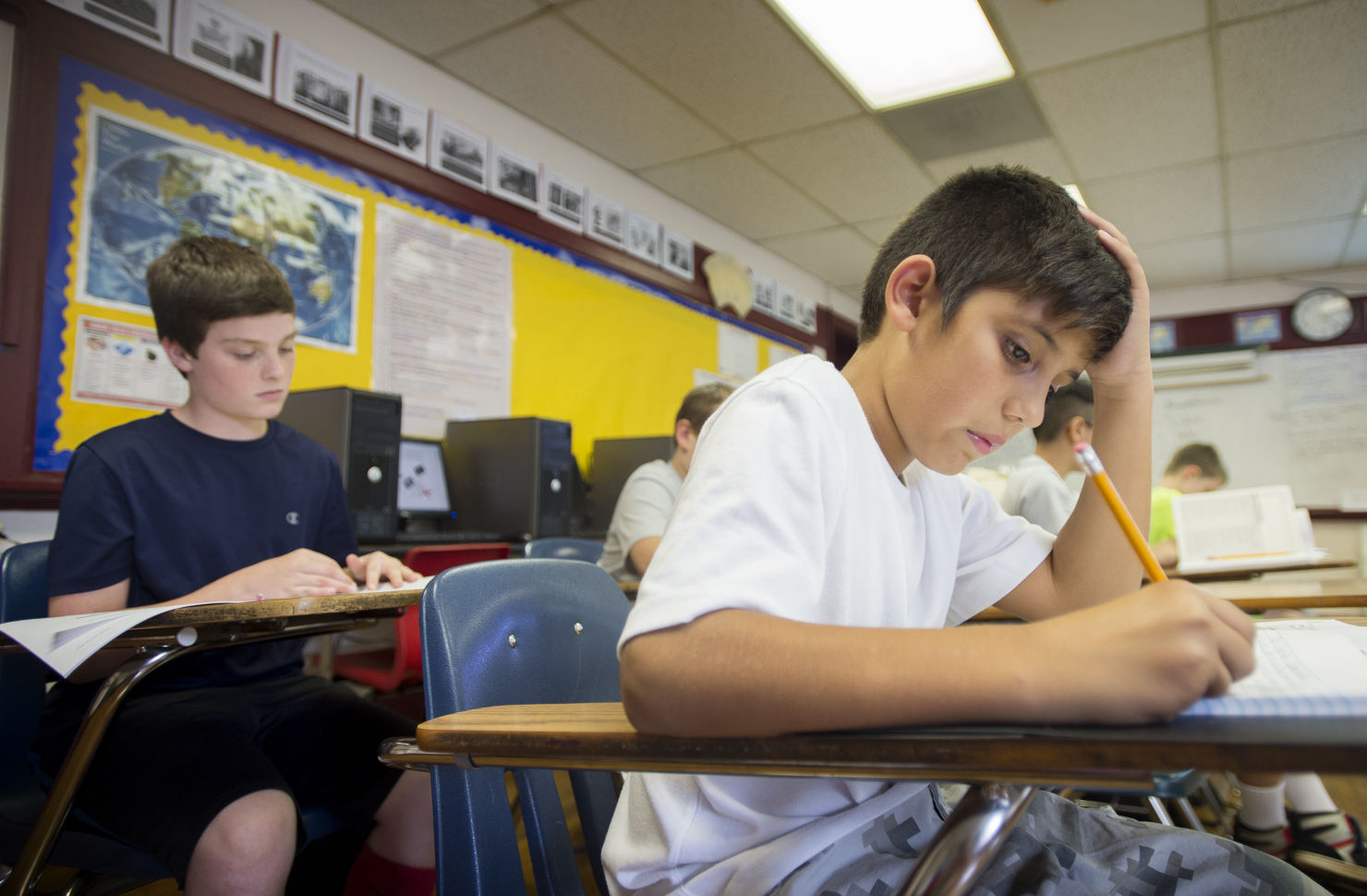 Photos: The old Bedford Middle School, now apartments, over the years