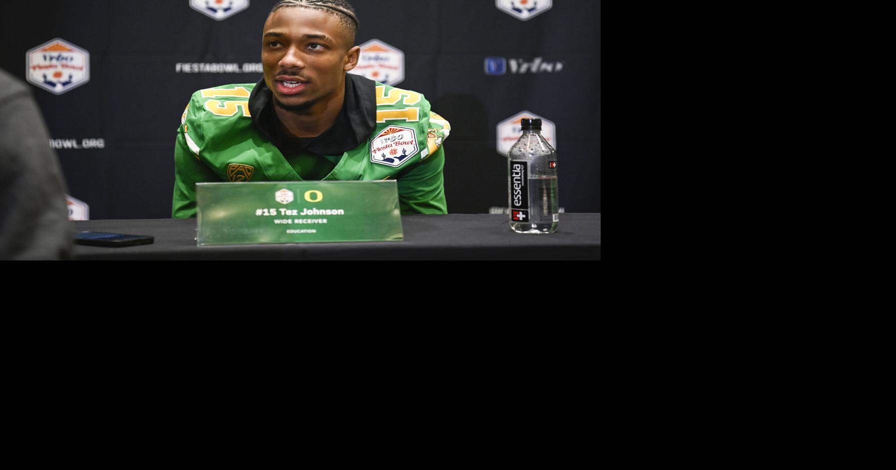 Oregon brothers Tez Johnson and Bo Nix grateful for opportunity to suit ...