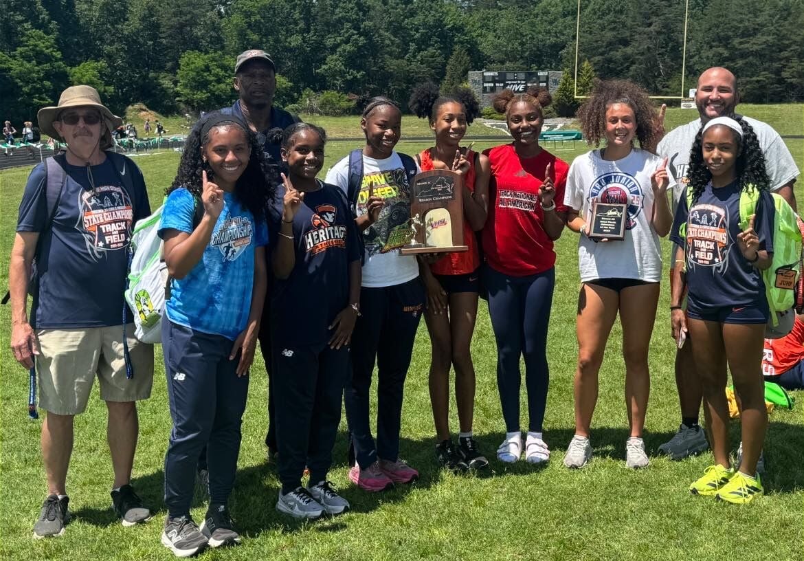 VHSL region track updates: Heritage girls dominate field to win another ...