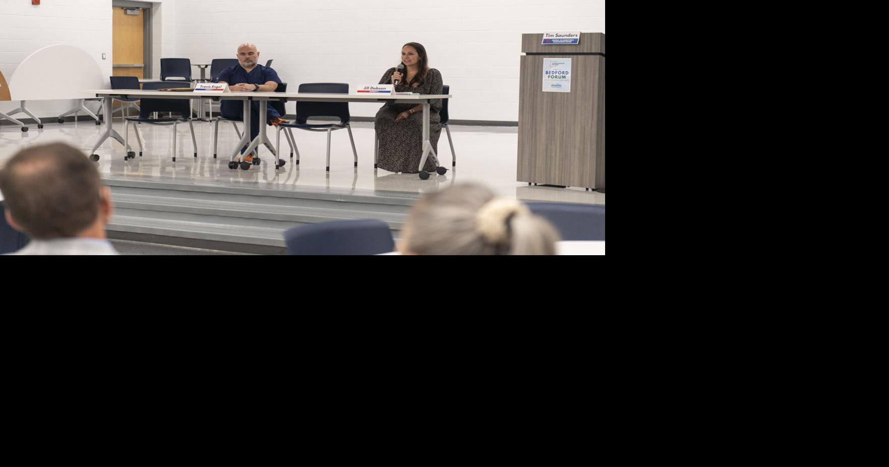 Bedford District 4 school board candidates speak at forum