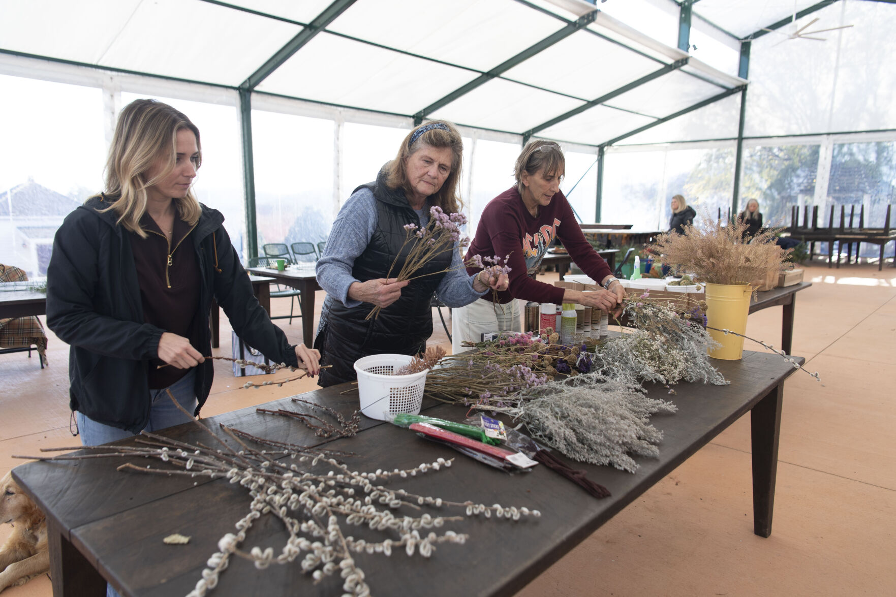 ’Tis the season for wreath making