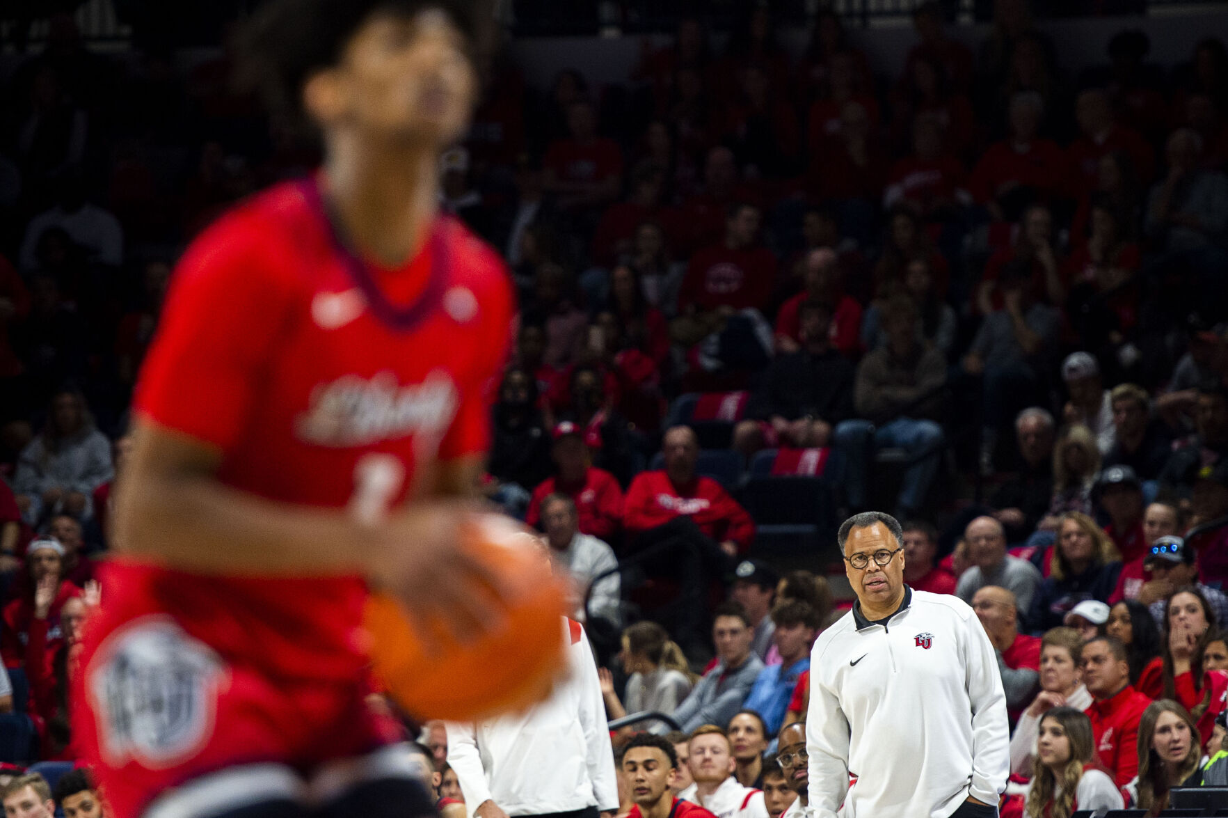 Liberty men’s basketball team “slowly but surely” emerging from COVID ...