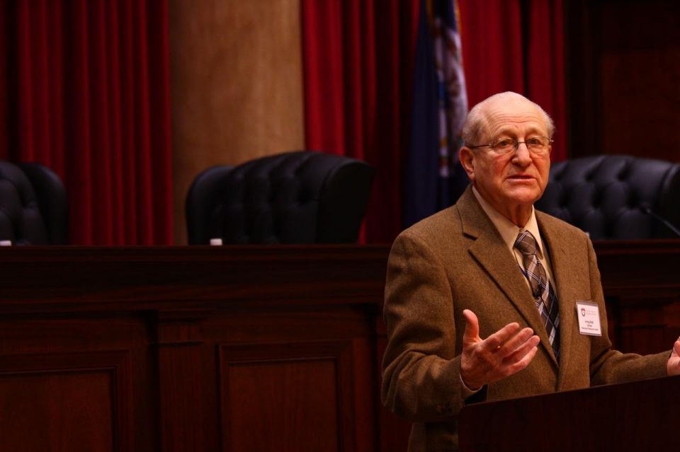 Holocaust survivor shares story at genocide symposium