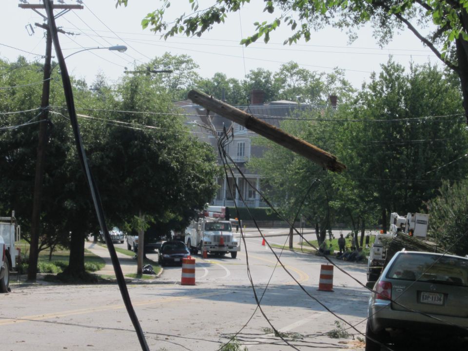 Safety imperative in cleaning up storm's mess