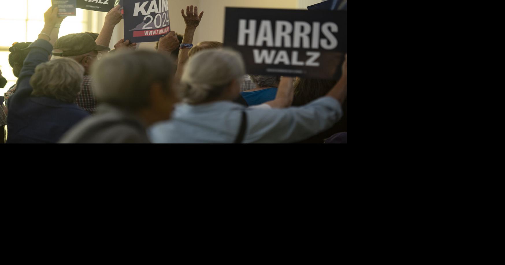 Kaine says Democrats have 'huge energy' behind Harris-Walz