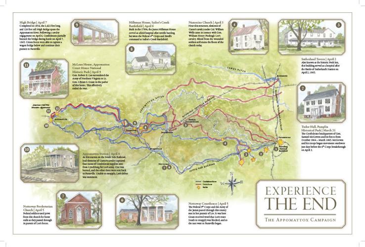 Follow Confederate General Robert E. Lee’s retreat from Petersburg to ...
