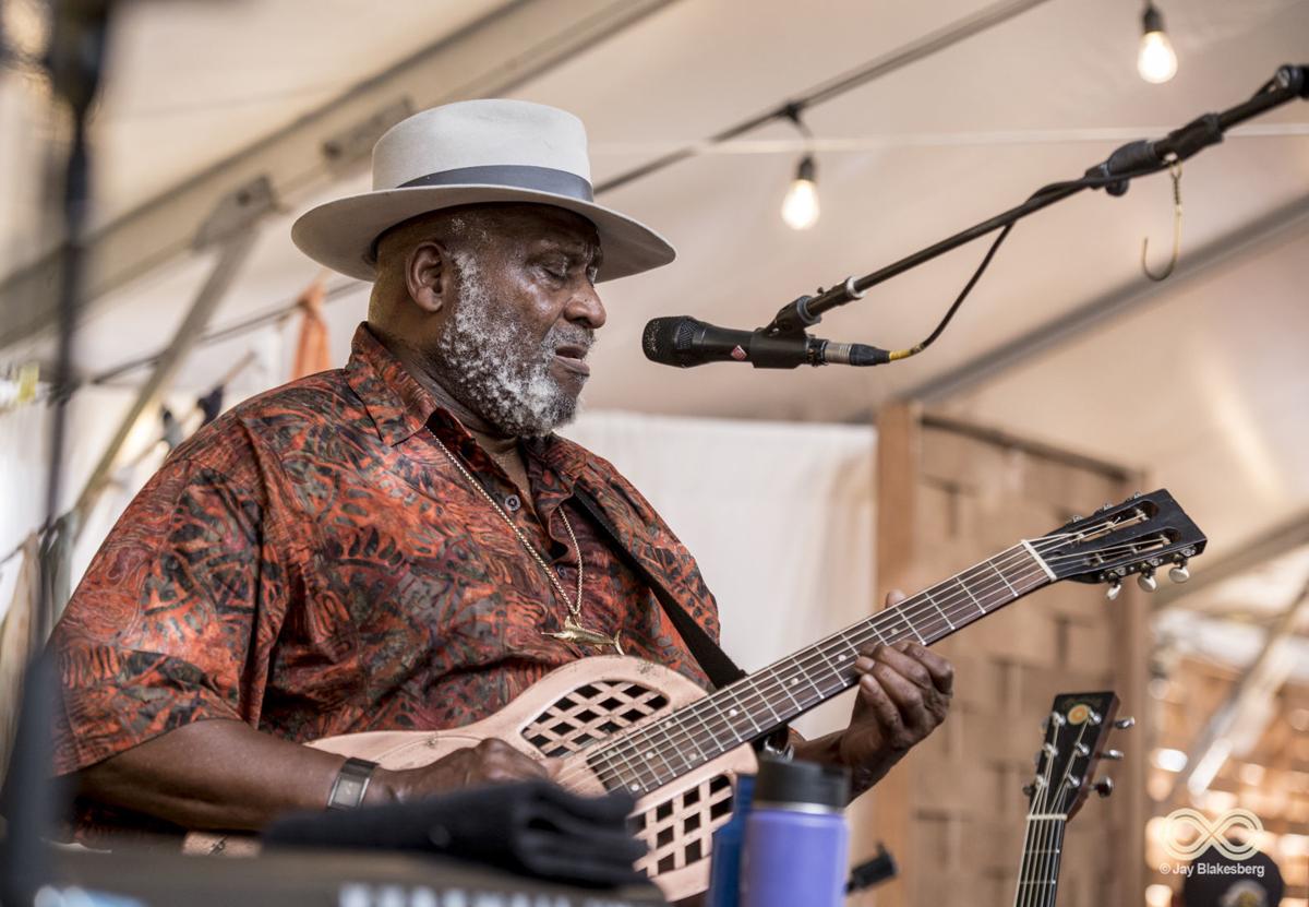 Taj Mahal talks world of music before performance at Academy | Music ...