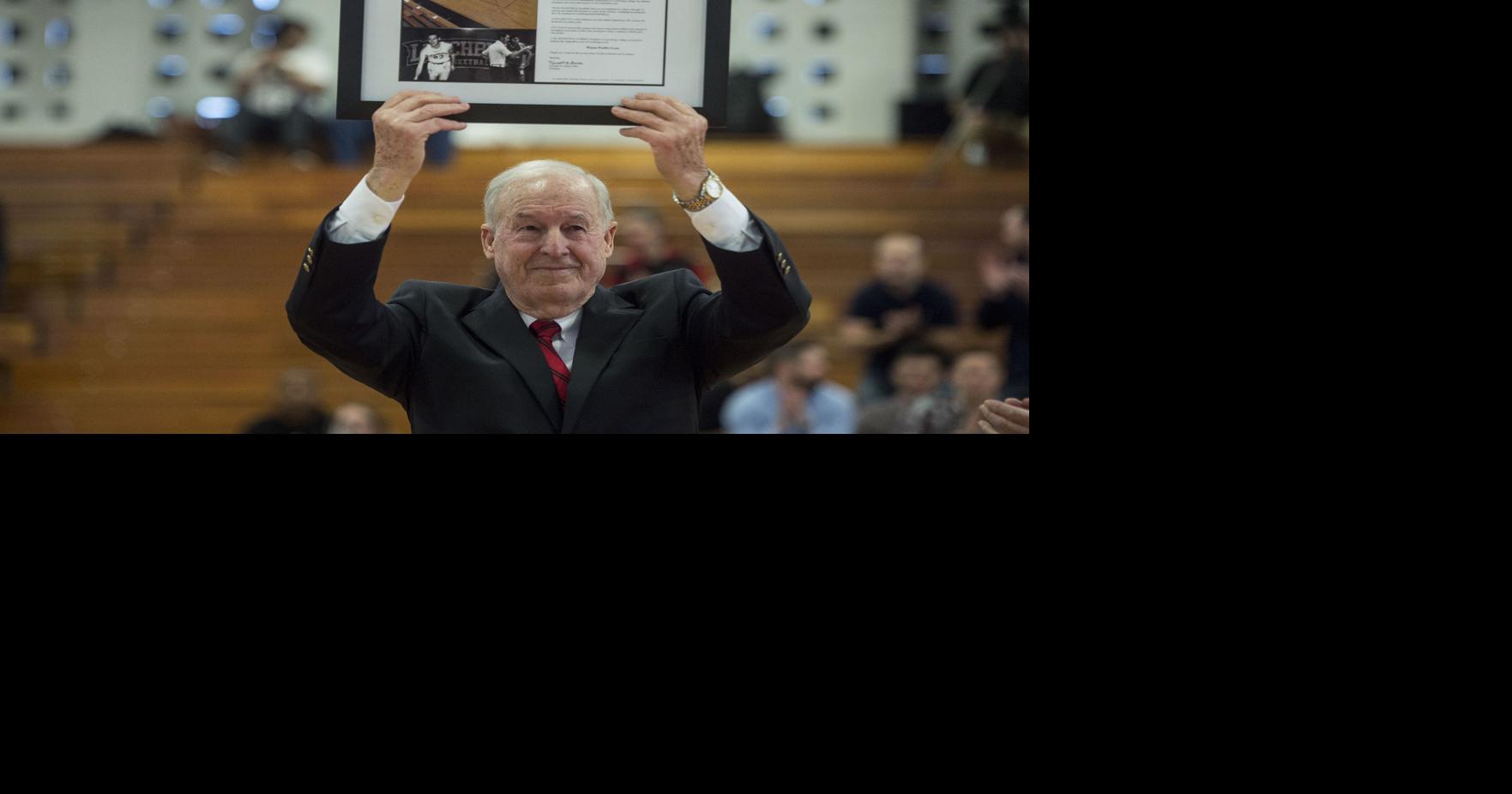 Lynchburg College honors basketball legend Wayne Proffitt with court ...