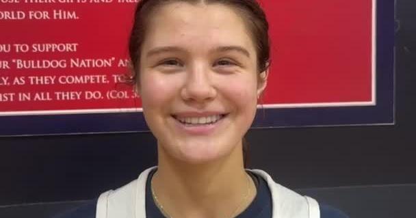 LCA's Kayla Rivard on scoring her 1,000th career point