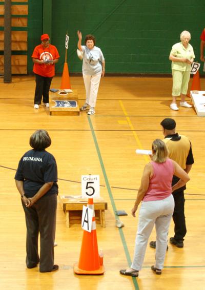 Cornhole arrives at Senior Games