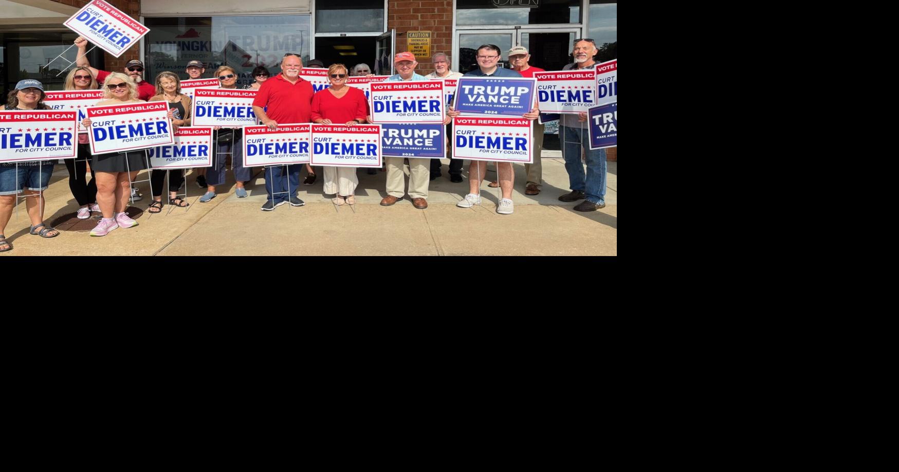 Republicans flood Ward III with volunteers for Curt Diemer
