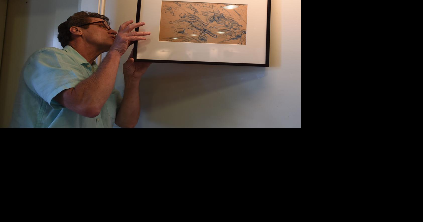 'Drawing D-Day': Images of the historic invasion from a soldier's ...