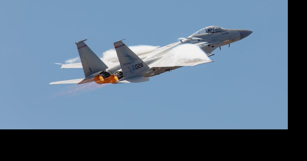 F-15 fighter jet nearly collides with police helicopter | National ...