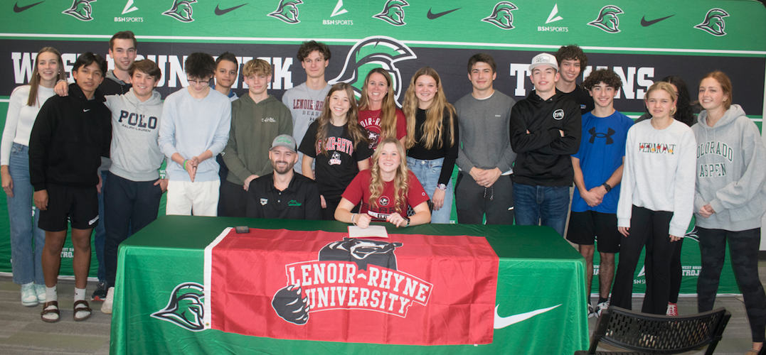 Davis signs to swim for Lenoir-Rhyne University | Sports | newsargus.com