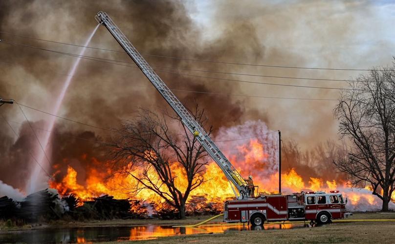 Salvage yard fire still burning in Dudley; cause under investigation ...