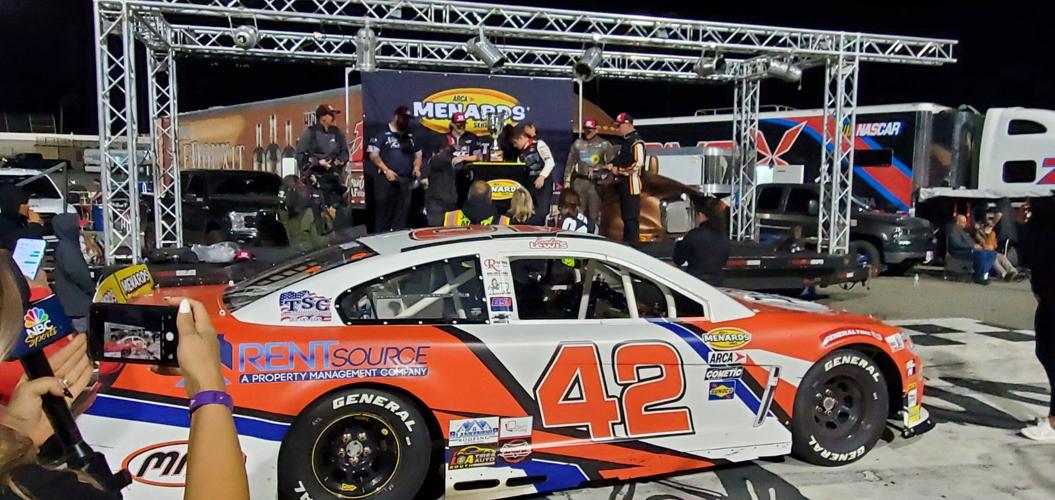 Lewis wins second ARCA Menards Series race out west | Sports ...