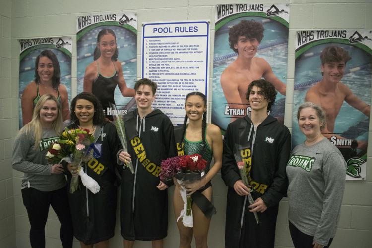 West’s senior swimmers honored at first 2023 meet | Sports | newsargus.com