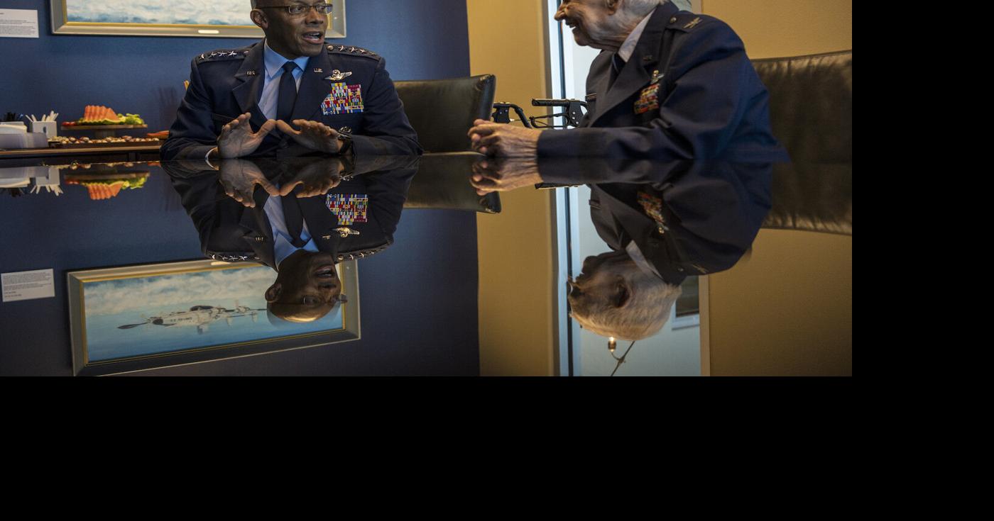 CSAF promotes retired WWII triple ace fighter pilot to brigadier ...