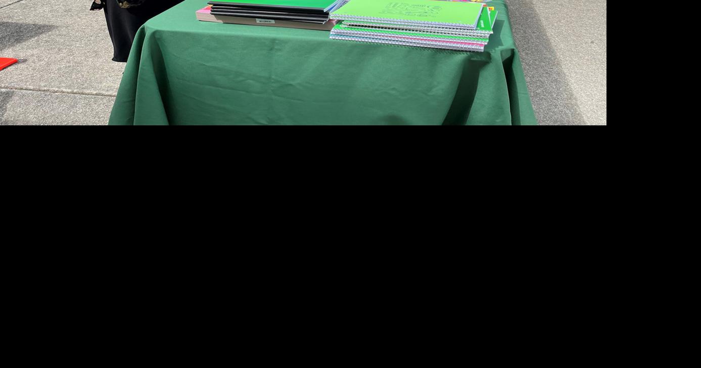 Drive-through school supply drive collects over 800 donated items ...