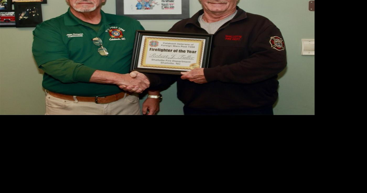 VFW Calabash Post 7288 honors Firefighter of the Year | News ...