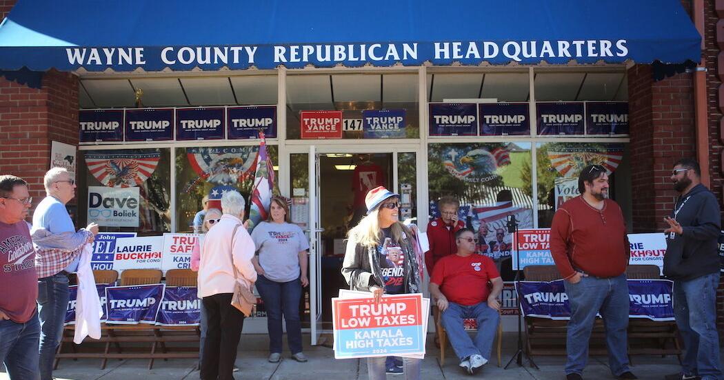 Team Trump bus tour stops in Goldsboro | Local News | newsargus.com