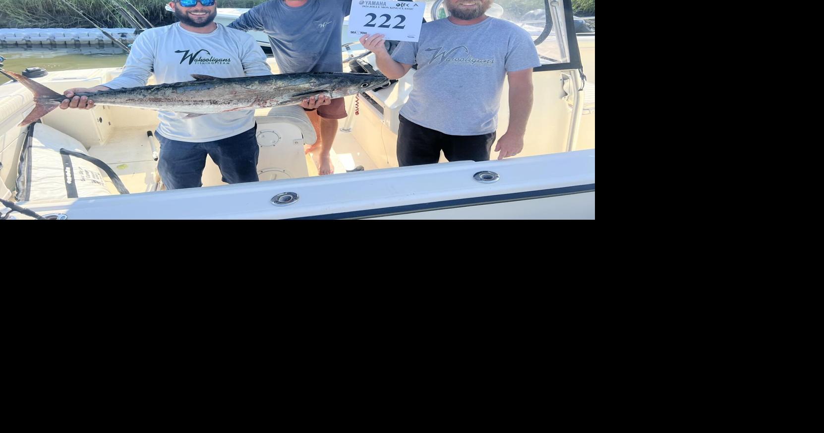 Jolly Mon king mackerel fishing tournament winning catch tops 38 pounds ...
