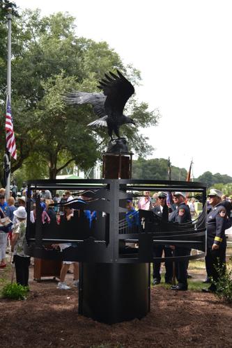 Sunset Beach unveils new 9/11 memorial sculpture | News | newsargus.com