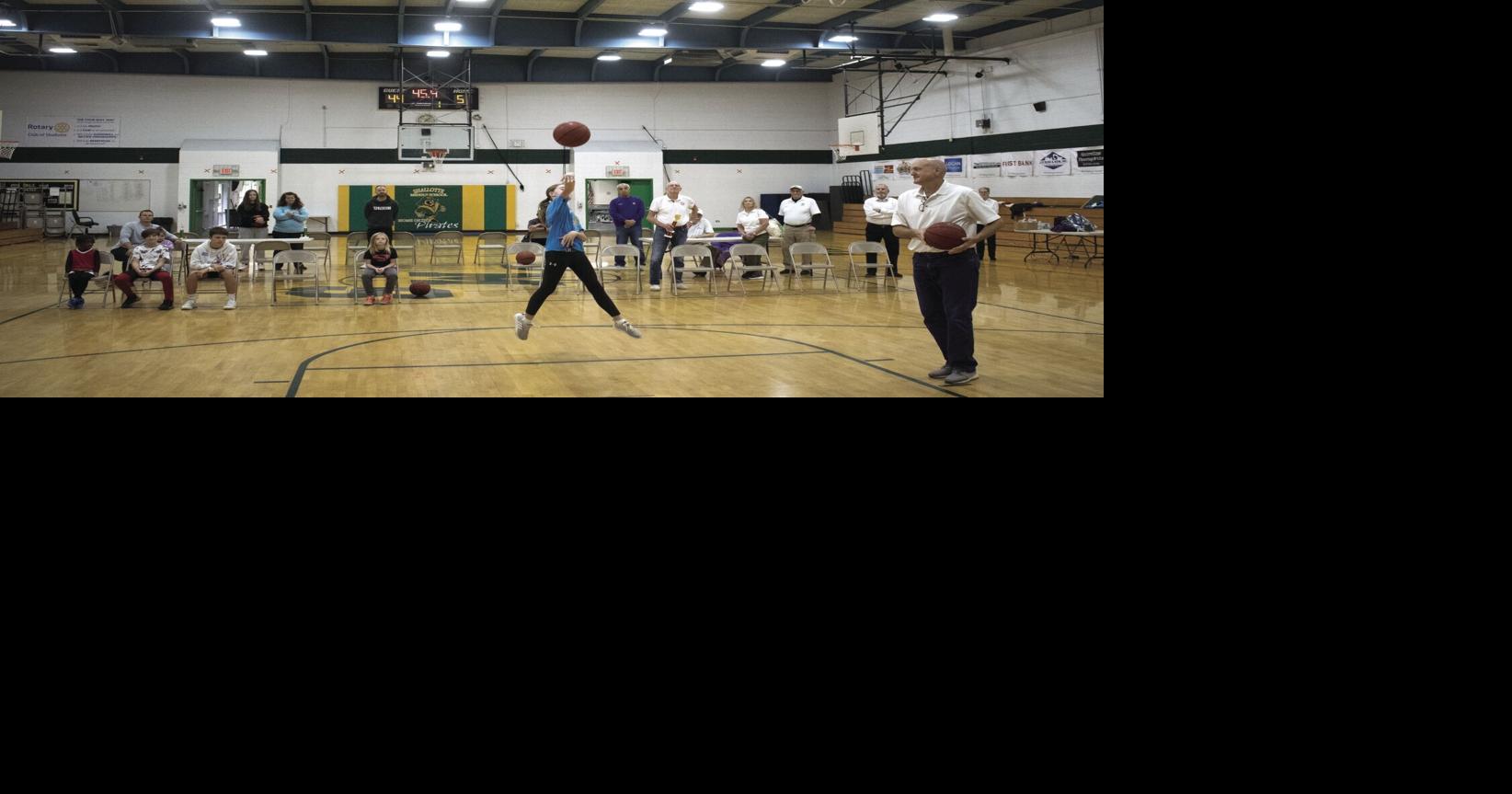 Students take aim at Elks Lodge Hoop Shoot free throw contest at ...