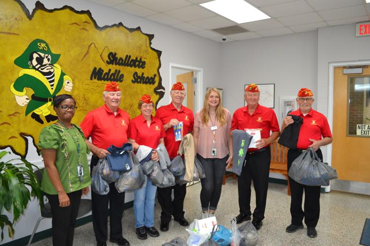 Local group gives to Shallotte Middle School students | News ...