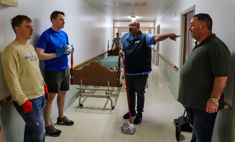 Help for the homeless: Airmen clean facility set to open as short-term ...