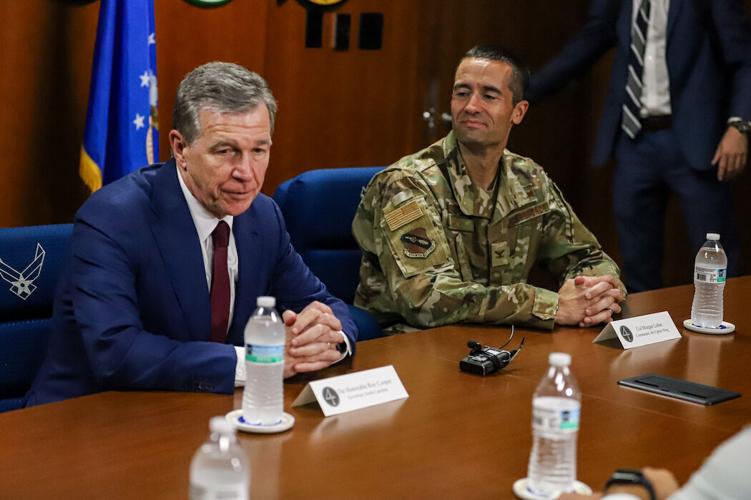 Cooper shows support during SJAFB visit | Local News | newsargus.com