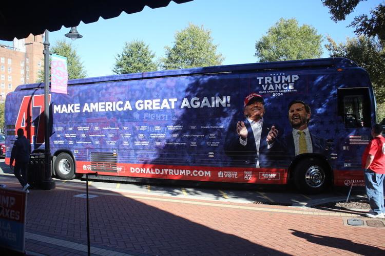Team Trump bus tour stops in Goldsboro | Local News | newsargus.com