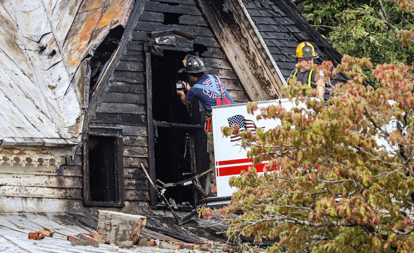 Fire engulfs house on John Street | Local News | newsargus.com