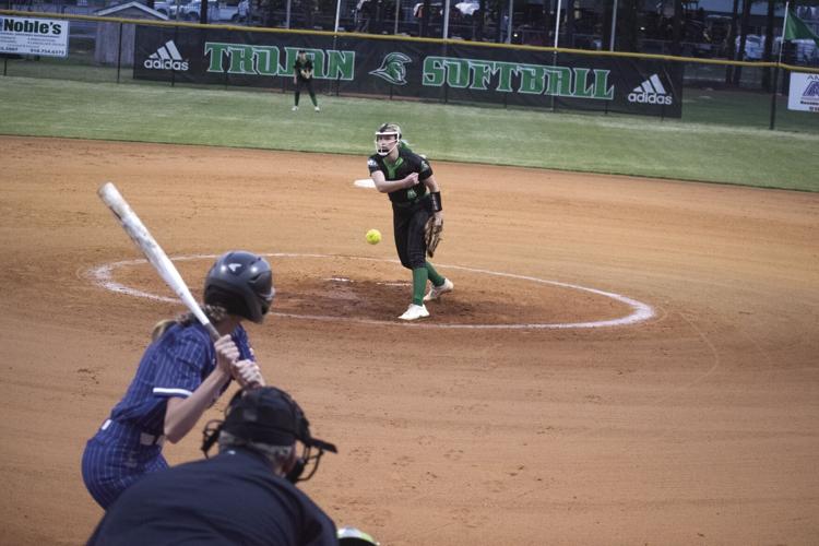 Trojans go 1-1 as rain ends Beach Diamond softball tournament a day ...