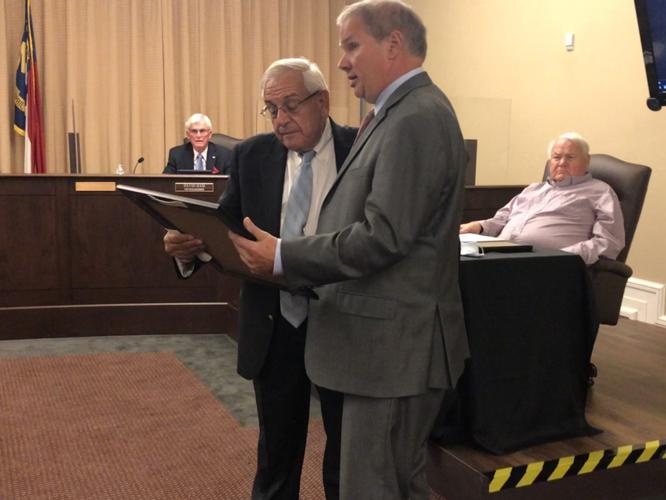 Gov. Cooper presents Allen with Order of the Long Leaf Pine | Local ...