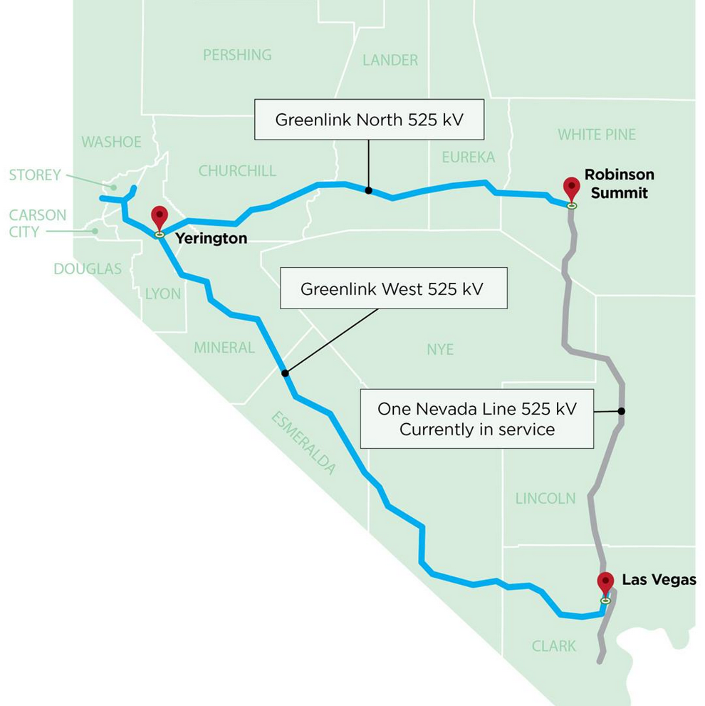 Nevada Regulators Greenlight 600-Mile Greenlink Transmission Project ...