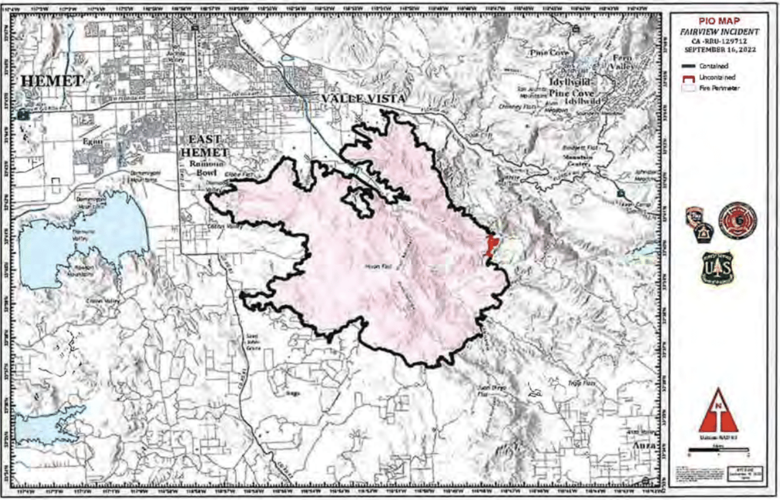 Cal Fire Report Provides More Information on 2022 Fairview Fire ...