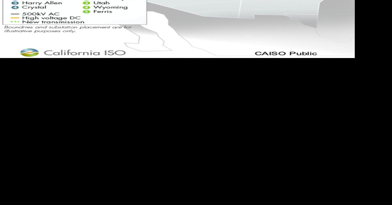 TransWest Express Arrangement Could Apply to Future CAISO Transmission ...