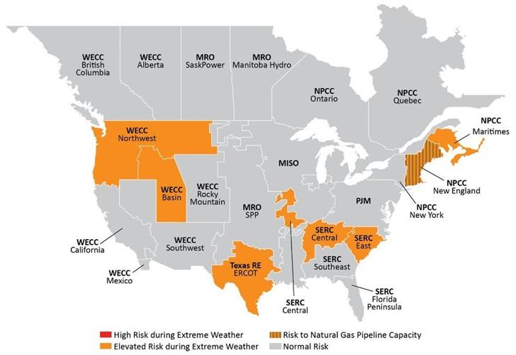 Northwest, Other Parts of West at Elevated Reliability Risk in Extreme ...