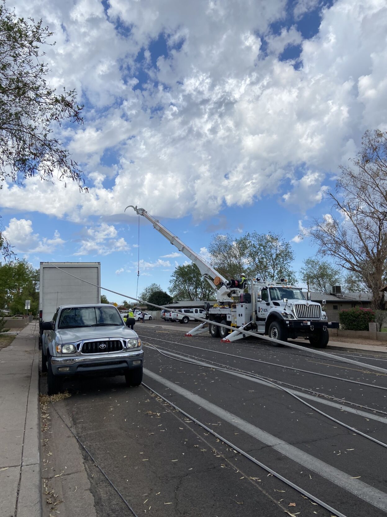 Powerful Monsoon Knocks Down Trees, Poles and Power in Phoenix Area ...