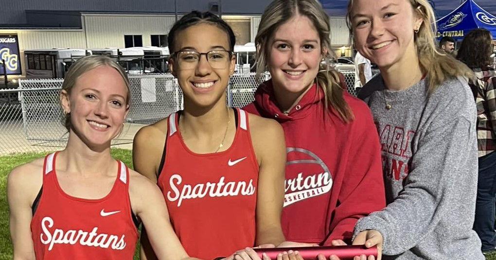 Record breaking night for Spartan track and field | Sports ...