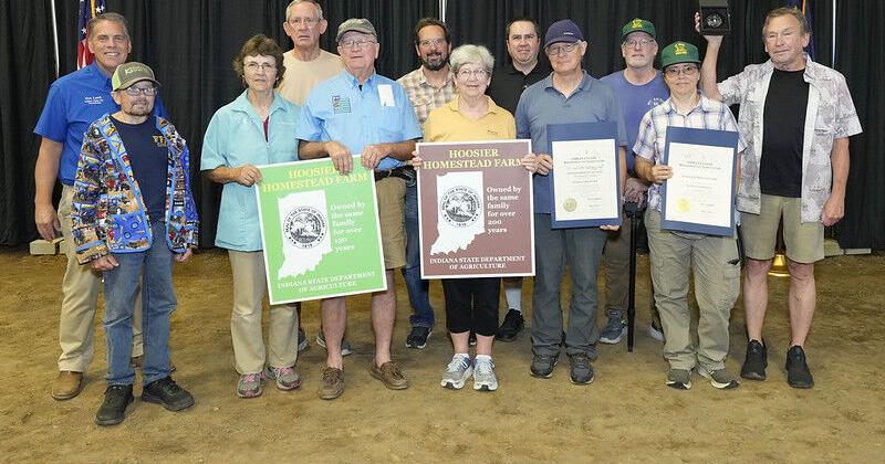 103 historic farm families presented Hoosier Homestead | News ...