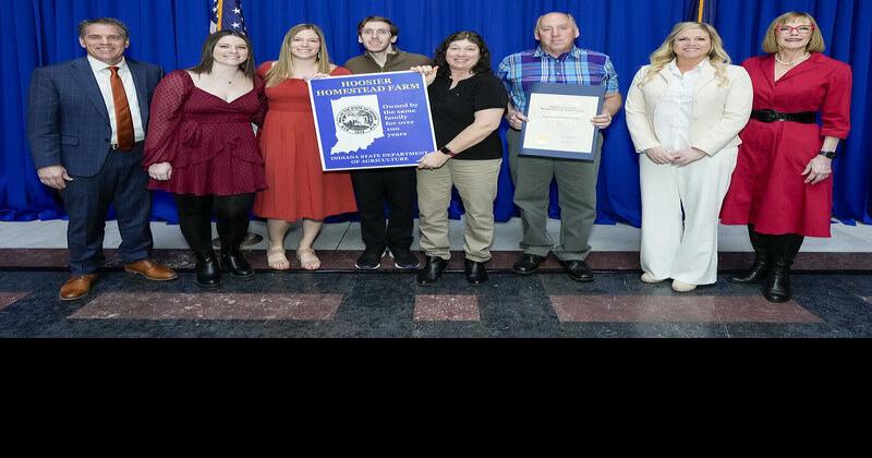 Local farms honored with Hoosier Homestead Award | News | newsexaminer.com