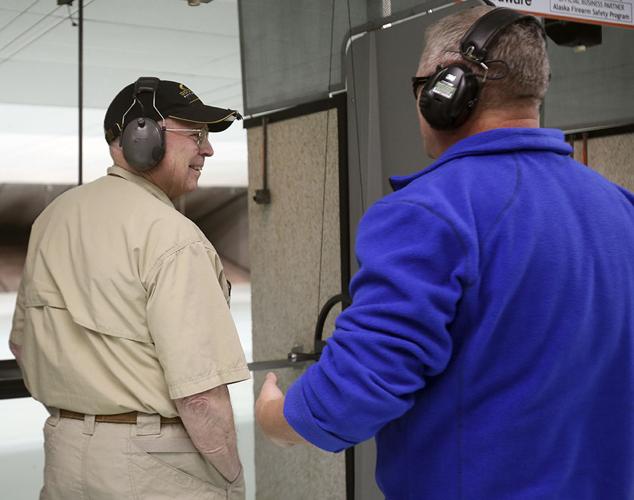 Fairbanksans take aim with pistol champ: Shooting clinic hones guns ...