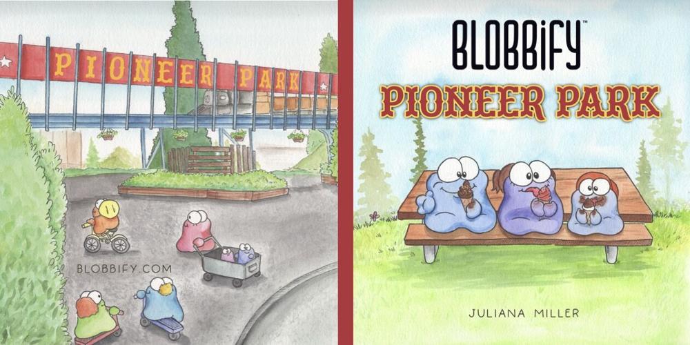 Blobbify launches Pioneer Park book with blob hunt | Latitude 65 ...